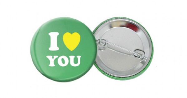 Custom Button Name Badges 32mm in Singapore - Name Badges International